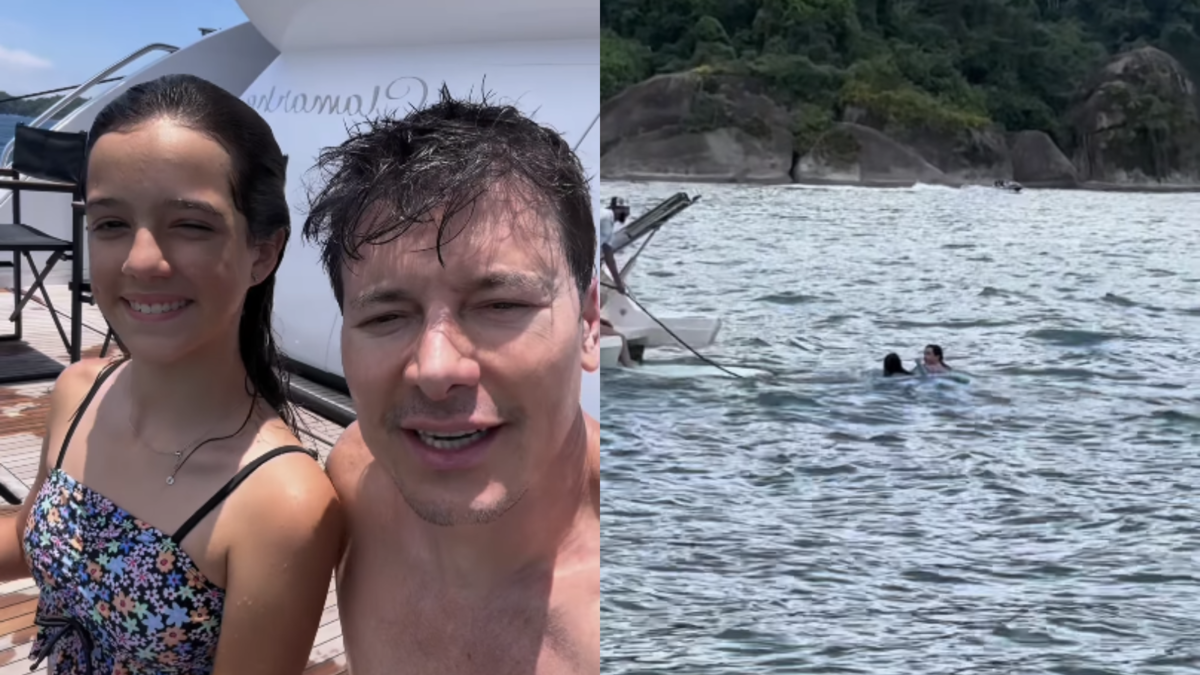 Filha de Rodrigo Faro salva banhista em perigo durante correnteza ...