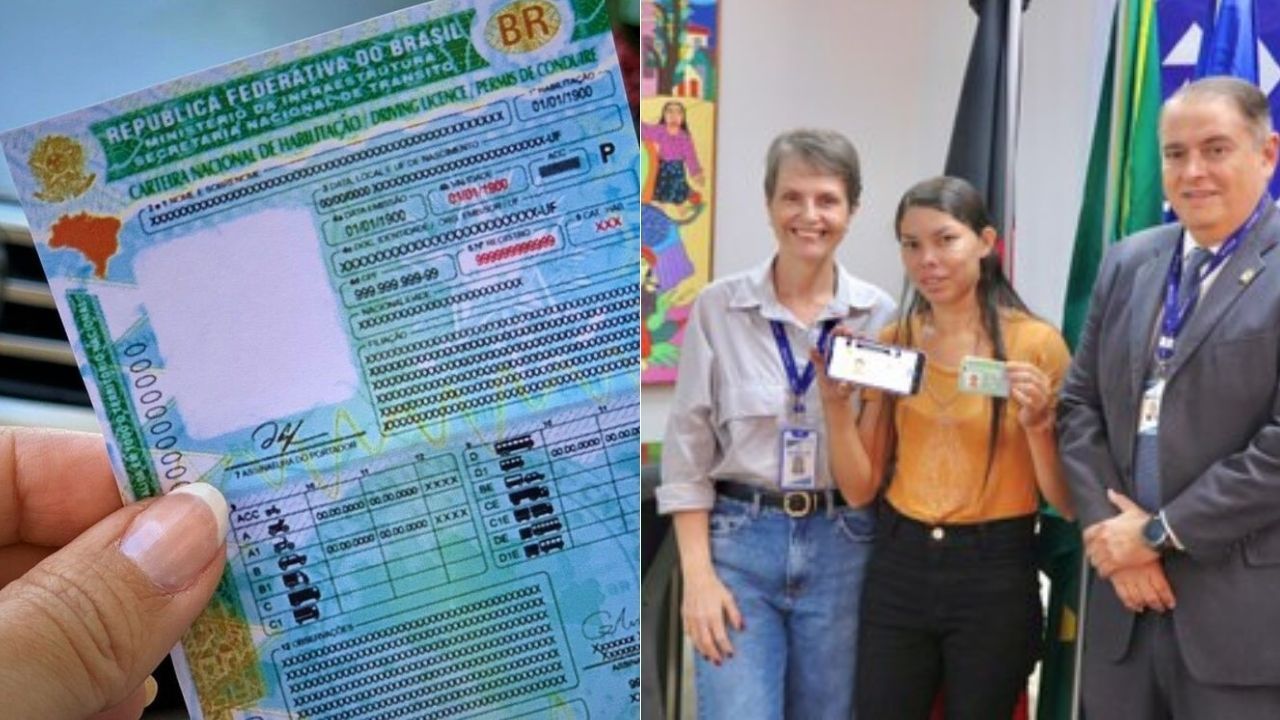 Mulher que dirigia sem CNH é a primeira brasileira a emitir documento ...