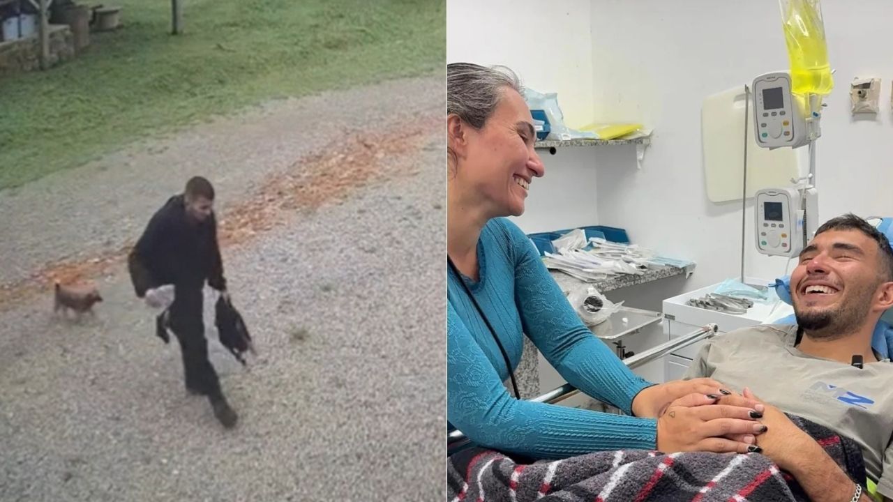 Vídeo mostra jovem desaparecido chegando a fazenda após cinco dias no ...