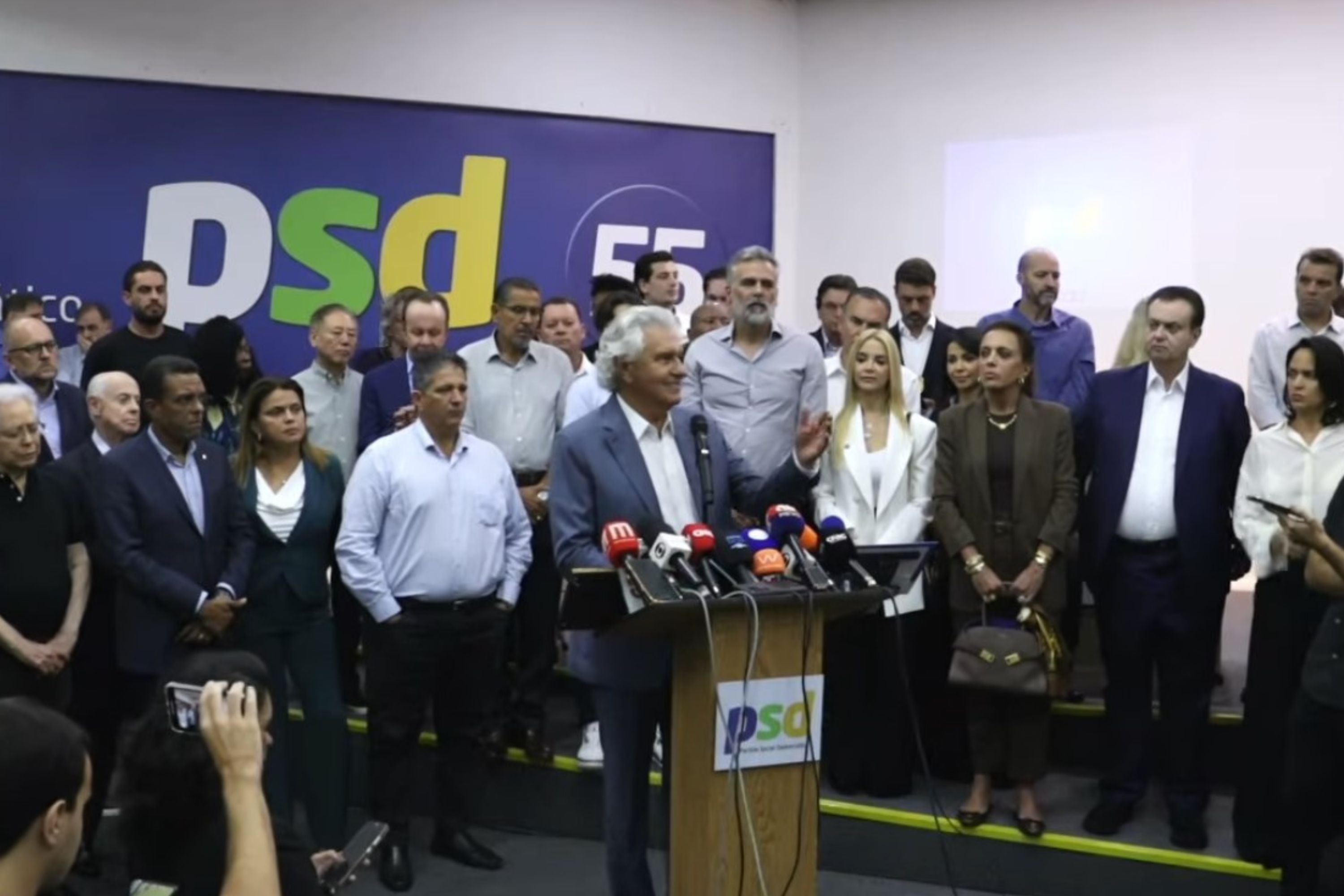 PSD oficializa Caiado como pré-candidato ao Planalto em evento em São ...