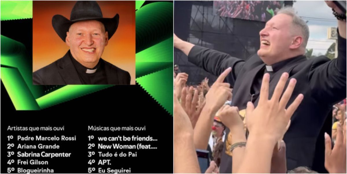 Jovem culpa avó por Padre Marcelo Rossi parar no topo do Spotify ...