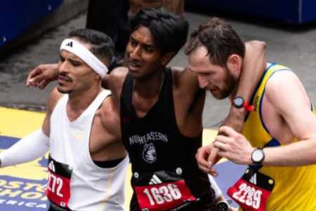 Brasileiro ajuda corredor a completar a Maratona de Boston, viraliza e ...